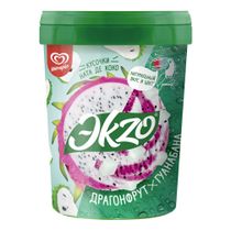 Мороженое сливочное Ekzo Драгонфрут БЗМЖ 520 г - купить с доставкой на дом в Купер