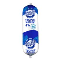 Творог мягкий Минская марка 4% БЗМЖ 400 г - купить с доставкой на дом в ...