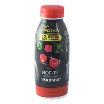 Йогурт питьевой Ты+Protein Малина протеиновый 1,5% БЗМЖ 290 г - купить ...