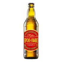 Пиво Кроп-Пиво СССР светлое фильтрованное непастеризованное 1 л ...