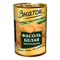 Фасоль Знаток белая в собственном соку 400 г - купить с доставкой на ...