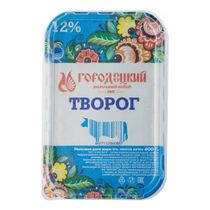 Творог рассыпчатый Городецкий 12% 400 г - купить с доставкой на дом в Купер