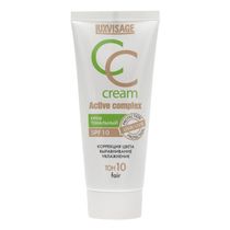 CC крем Luxvisage CC Active complex SPF 10 10 Fair 30 г - купить с ...