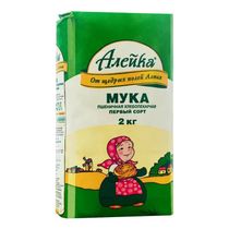 Мука Алейка пшеничная хлебопекарная Первый сорт 2 кг - купить с ...