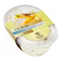 Сельдь соленая Royal Fish тихоокеанская кусочки филе в майонезно ...