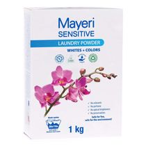 Стиральный порошок Mayeri Sensitive для всех видов тканей 1 кг - купить с доставкой на дом в Купер