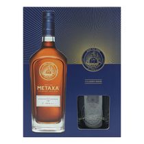 Бренди Metaxa 12 Звезд 700 мл + 2 бокала - купить с самовывозом в Купер
