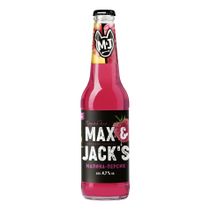 Пивной напиток Max&Jack’s малина-персик 400 мл - купить с самовывозом в Купер