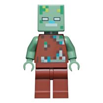 Игровая фигурка Lego Minecraft min088 U Drowned Zombie - купить с ...