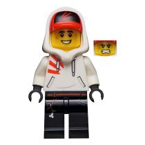 Игровая фигурка Lego Hidden Side Jack Davids - White Hoodie with Cap ...