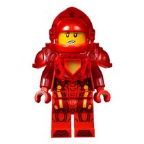 Минифигурка Lego Nexo Knight Macy Halbert Trans-Red Visor and Armor ...