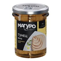 Тунец Магуро филе в масле 200 г - купить с доставкой на дом в Купер