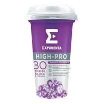 Напиток Exponenta High-pro кисломолочный черника и земляника 0% БЗМЖ ...
