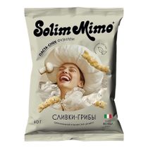 Паста-снек пшеничая Solim Mimo Фузилли сливки-грибы 60 г - купить с доставкой на дом в Купер