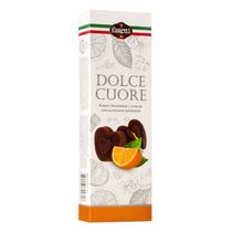 Пирожное Faretti Dolce Cuore Какао-бисквиты с апельсиновой начинкой 120 ...