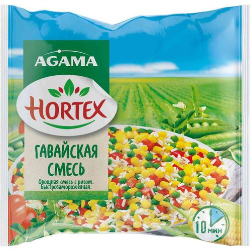 Овощная смесь Agama Hortex Гавайская замороженная 400 г - купить с ...