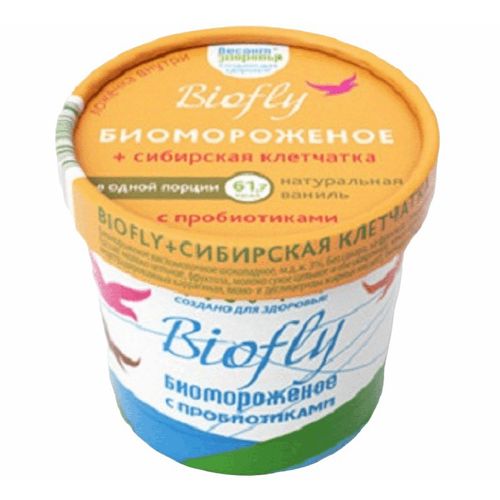 Биомороженое Десант Здоровья BioFly с сибирской клетчаткой с ...