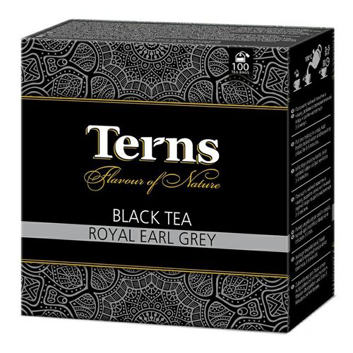 Чай черный Terns Royal Earl Grey в пакетиках 1,8 г х 100 шт - купить с ...