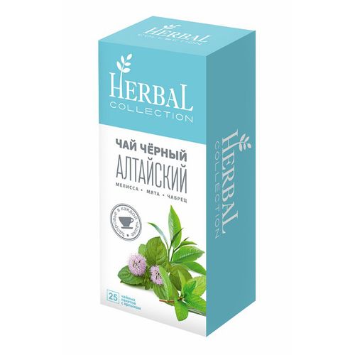 Чай черный Herbal collection Алтайский 1,8 г х 25 шт - купить с ...