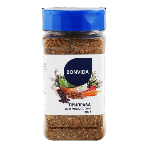 Приправа Bonvida для мяса острая 200 г - купить с доставкой на дом в Купер