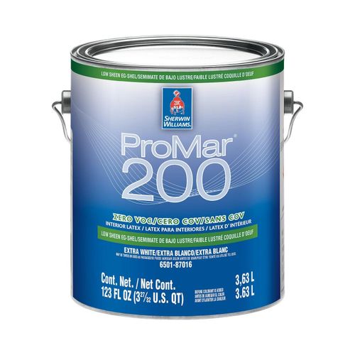 Краска Sherwin-Williams ProMar 200 Zero VOC Interior Latex 3,8 л ...