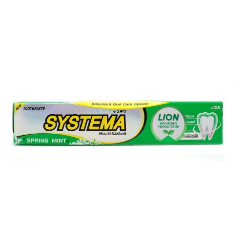 Зубная паста Lion Systema Care and Protect Spring Mint Toothpaste для ...