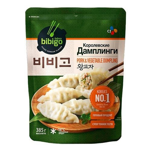 Дамплинги Bibigo Королевские 385 г - купить с доставкой на дом в Купер