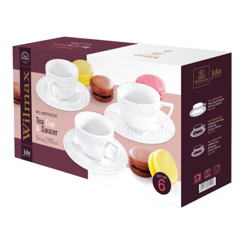 Чайный набор Wilmax England Julia WL-880105/6C 6 персон 12 предметов ...