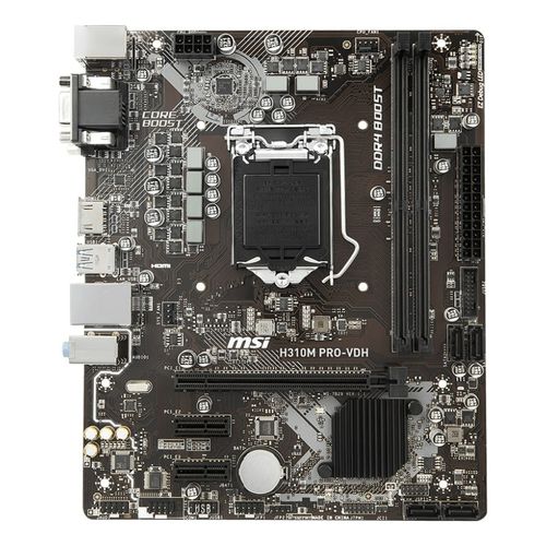 Материнская плата MSI H310M Pro-VDH - купить с доставкой на дом в Купер