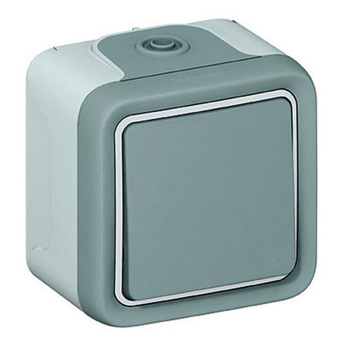 Переключатель Legrand Plexo 69711 серый - купить с доставкой на дом в Купер