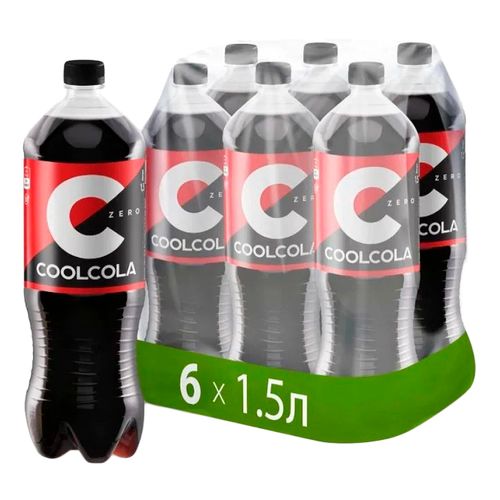 Газированный напиток CoolCola Zero 1,5 л - купить с доставкой на дом в Купер
