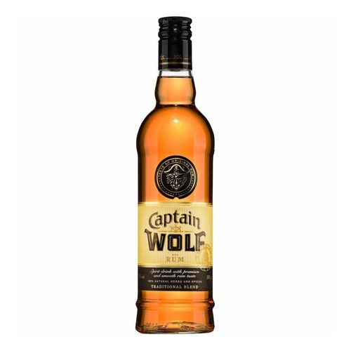 Напиток спиртной на основе рома Captain Wolf 500 мл - купить с ...
