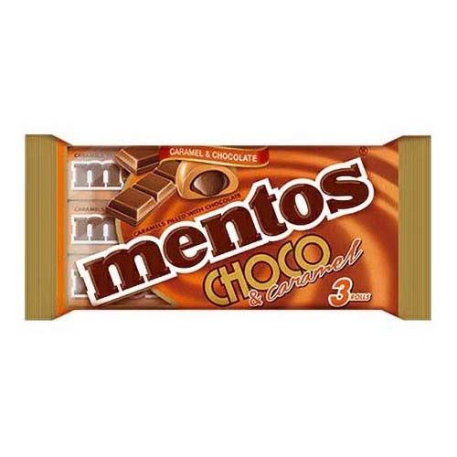 Конфеты Mentos Choco & caramel 38 г х 3 шт - купить с доставкой на дом ...