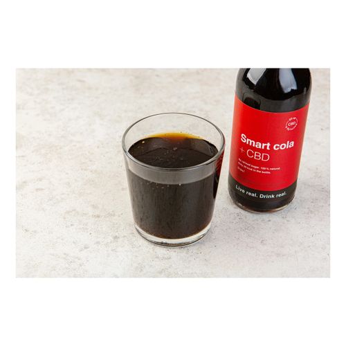 Газированный напиток Smart Cola + CBD 330 мл - купить с доставкой на ...