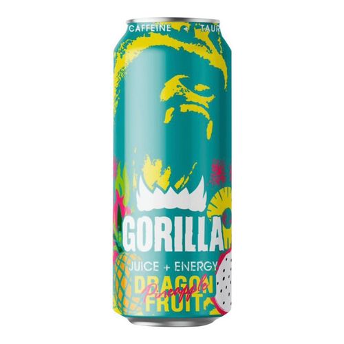 Энергетический напиток Gorilla Dragonfruit питайя-ананас газированный 450 мл - купить с ...