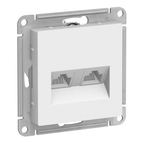 Розетка накладная Schneider Electric Atlas Design RJ45 белая - купить с ...