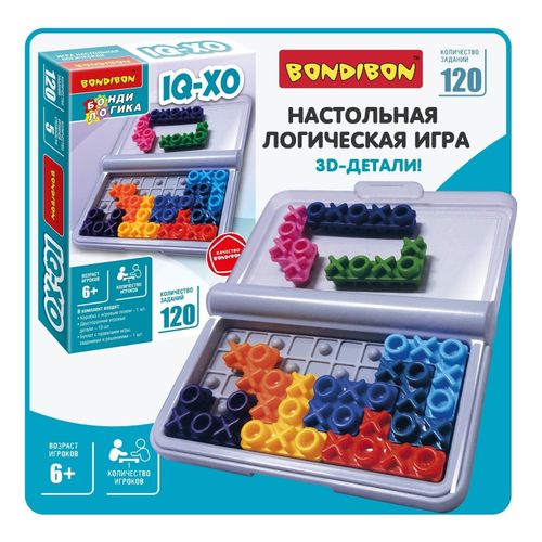 Игра настольная логическая Bondibon БондиЛогика IQ-Xо - купить с доставкой на дом в Купер