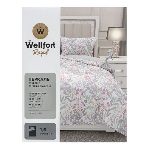Комплект постельного белья Royal Wellfort Цветные сны полутораспальный ...