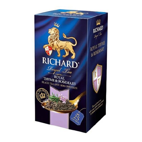 Чай черный Richard Royal Thyme & Rosemary c натуральным чабрецом и ...