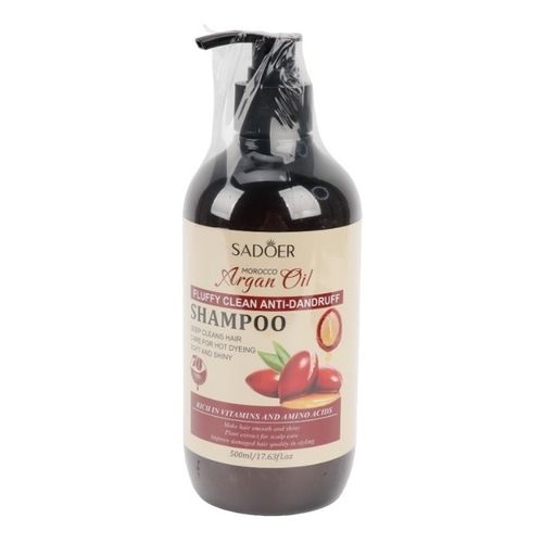 Шампунь Sadoer Argan Oil Fluffy Clean Anti-dandruff разглаживающий для всех типов волос 500 мл ...