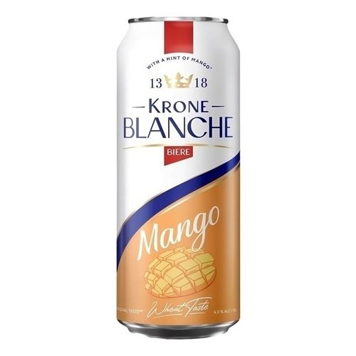 Пивной напиток Krone Blanche Biere с манго 450 мл - купить с ...