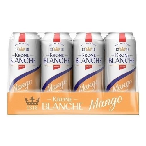 Пивной напиток Krone Blanche Biere с манго 450 мл - купить с ...