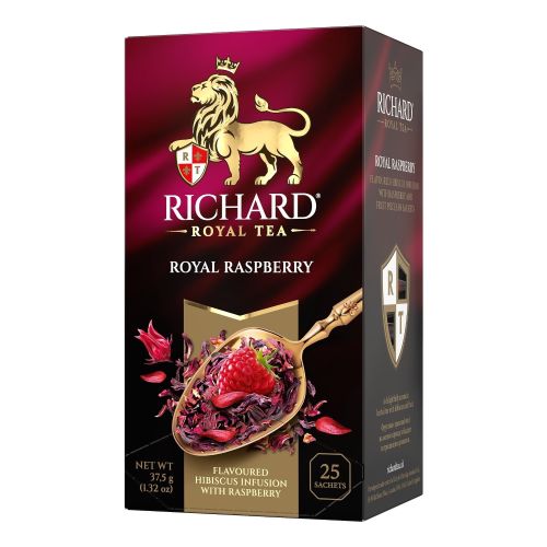 Чай фруктовый Richard Royal Raspberry в пакетиках 1,5 г х 25 шт в ...