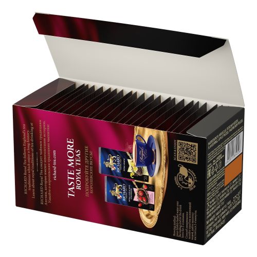 Чай фруктовый Richard Royal Raspberry в пакетиках 1,5 г х 25 шт в ...