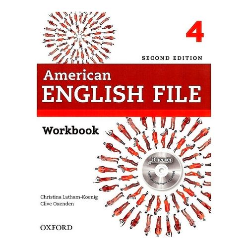 Книга American English File (2nd Edition) 4 Workbook with iChecker ...