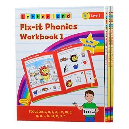 Книга Fix-it Phonics 2nd Edition Level 1 Student Pack - купить с ...