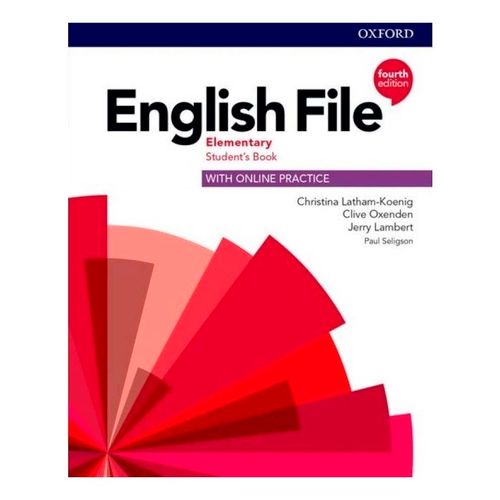 Книга English File (4th edition). Elementary Student's Book with Online Practice. Latham-Koenig ...