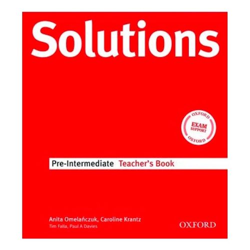 Книга Solutions Pre-Intermediate: Teacher's Book - купить с доставкой на дом в Купер