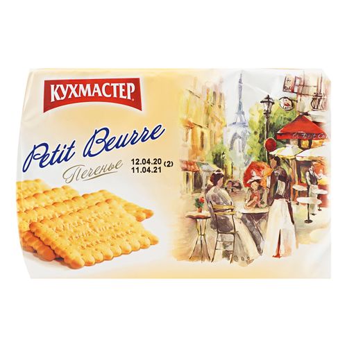 Печенье Кухмастер Petit Beurre Затяжное 420 г - купить с доставкой на дом в Купер