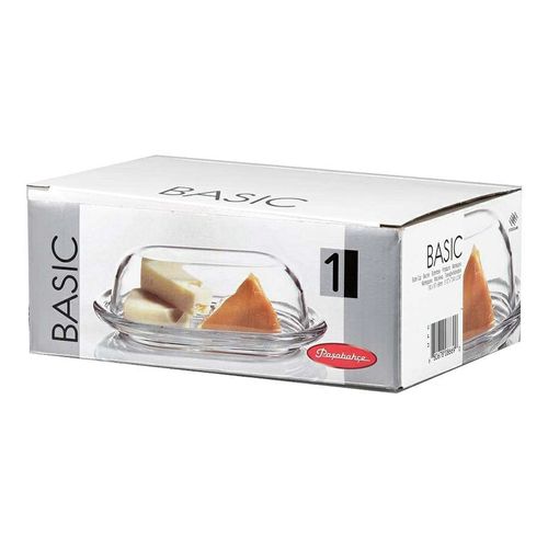 Масленка Pasabahce Basic с крышкой оптом с доставкой для Бизнеса ...